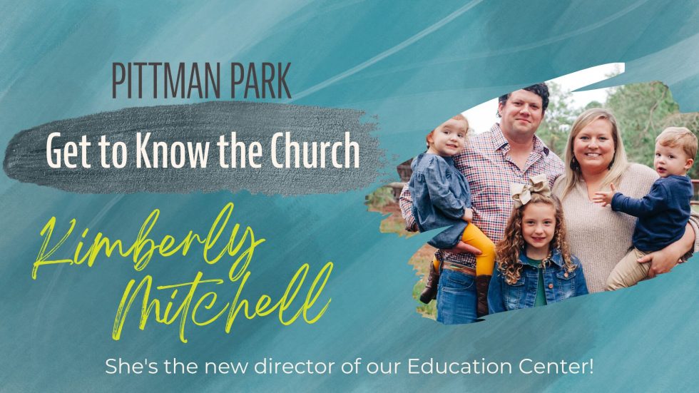 Get to Know the Church: Kimberly Mitchell | Pittman Park UMC